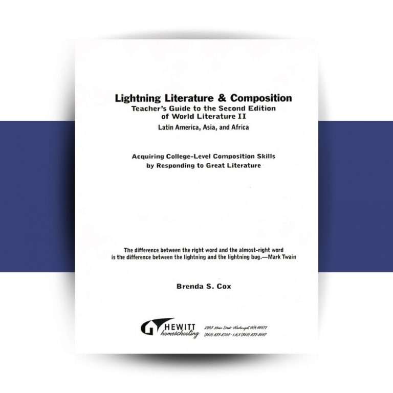 Lightning Lit: World Lit – Hewitt Learning