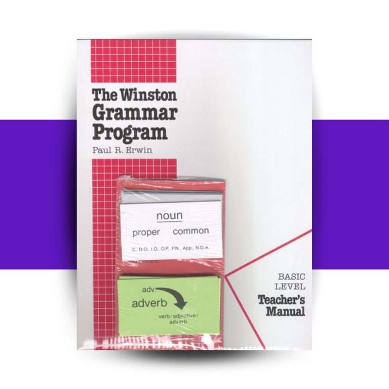 Basic Level Winston Grammar Program, Complete Set – Hewitt Learning