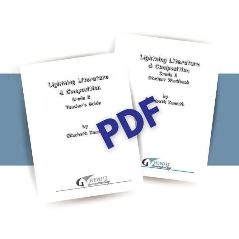 Lightning Lit–Grade 2 PDF Set (TG & SW) – Hewitt Learning