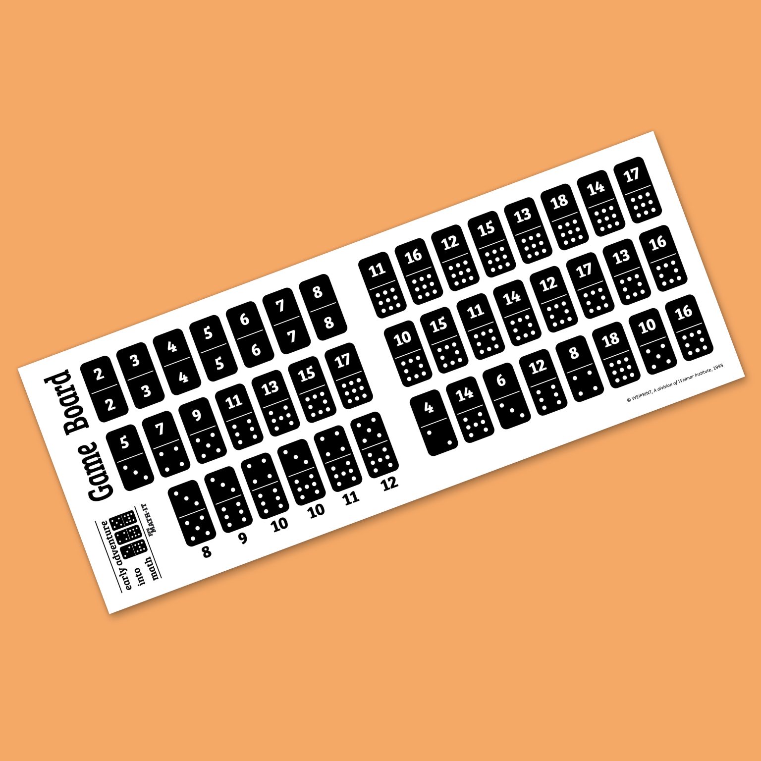 Pre-Math-It without Dominoes – Hewitt Learning